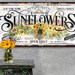 Personalized Custom Sunflower Sign | Spring Porch Patio Sign | Patio ...