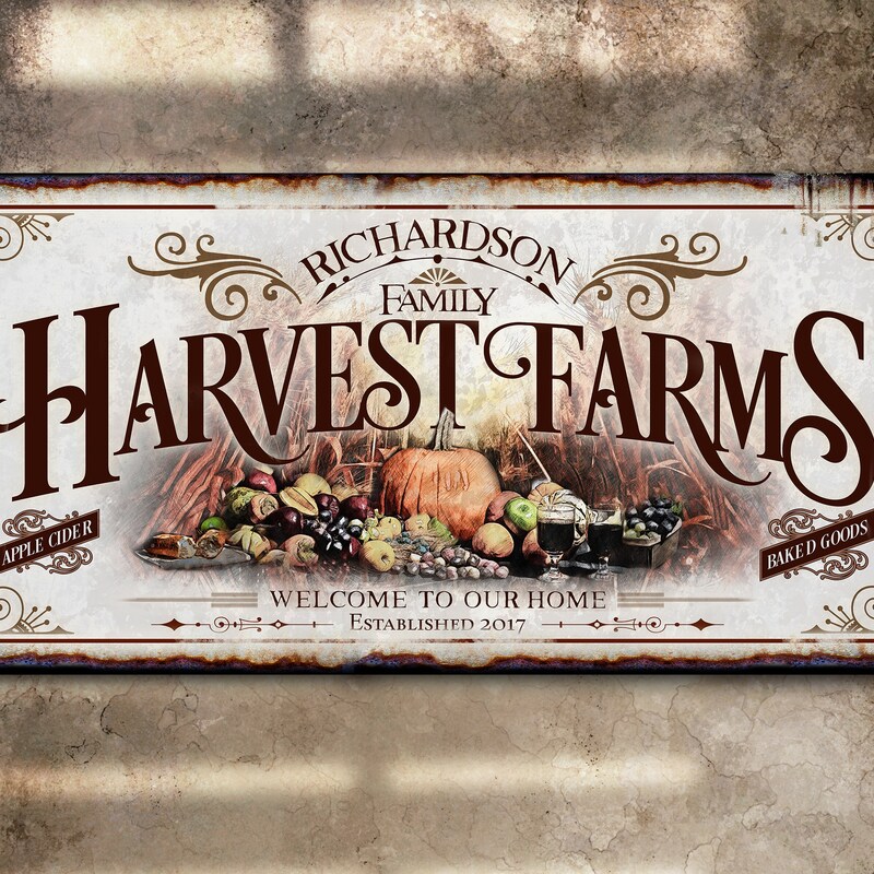 Harvest Decor - Etsy