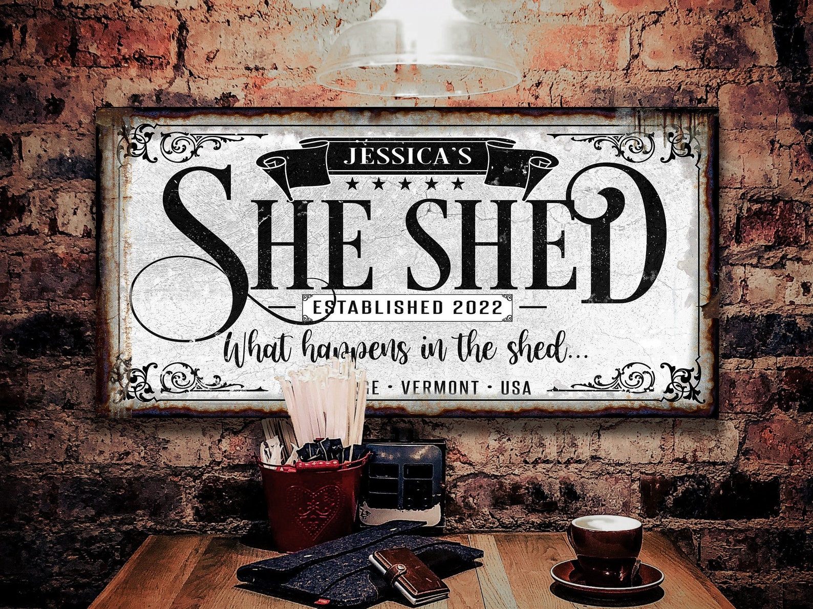 She Shed Sign She Shed Decor Farmhouse She Shed Gift for - Etsy