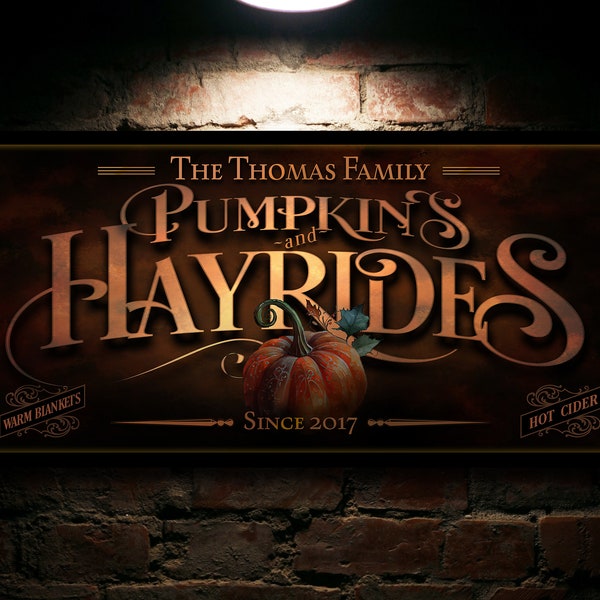 Hayride Sign - Etsy