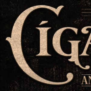 Personalized Cigar Bar Sign Cigar Bar and Lounge Sign Cigar Lounge Sign ...