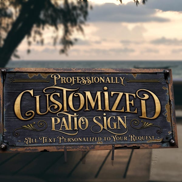 Deck Sign - Etsy