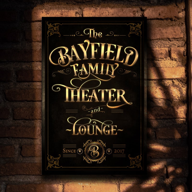 Theater Sign - Etsy