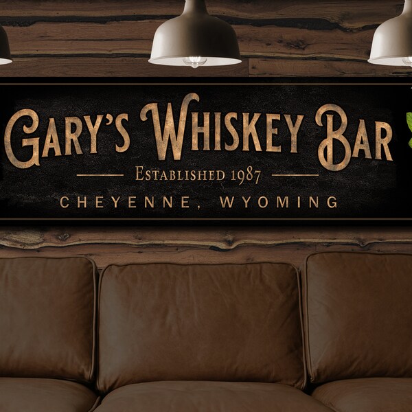 Large Bar Signs - Etsy