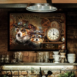 Steampunk Steampunk Decor Steampunk Metal Wall Art - Etsy