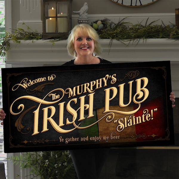 Irish Pub Sign - Etsy