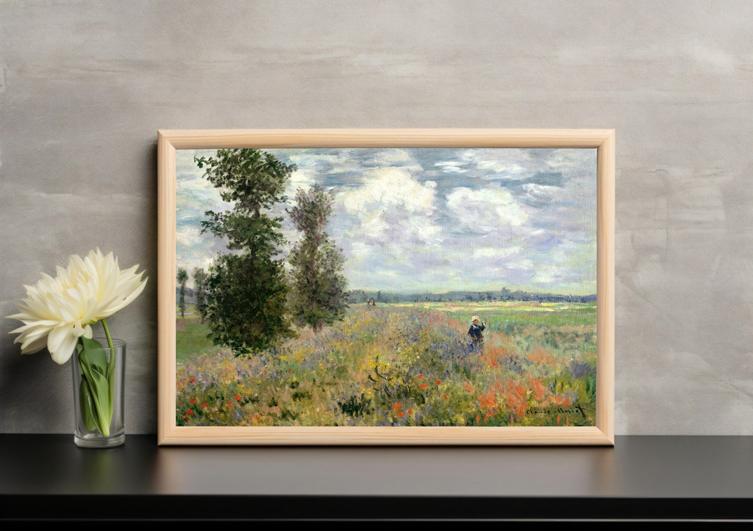 Landscape Nature Wall Art. CLAUDE MONET. 12 X 8, 17 X 11 or 24 X 16 ...