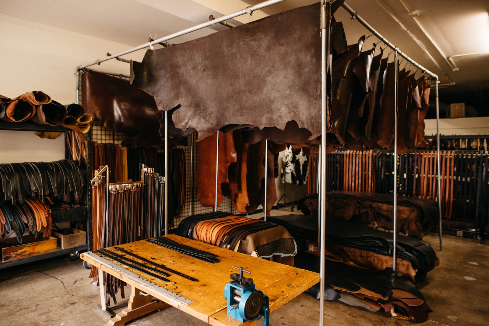 Double Ring Harness Leather Belt 1.5 Mens/womens - Etsy