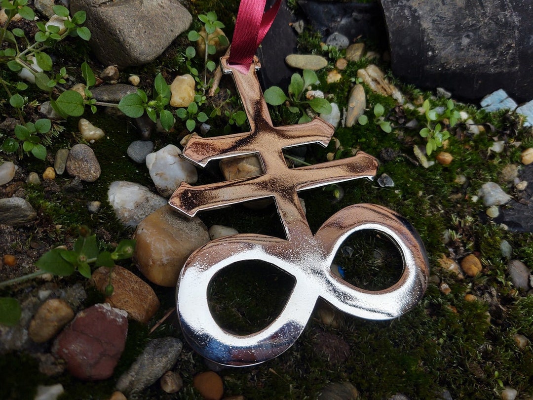 Leviathan Cross of Satan Necklacebig Leviathan Cross Pendant - Etsy
