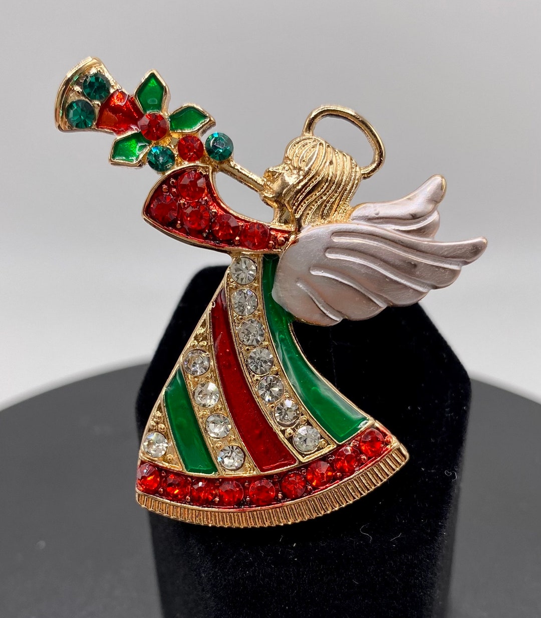 Gorgeous Crystal Angel Needle Minder/magnet - Etsy