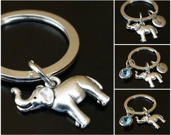 Elephant key chain | Etsy