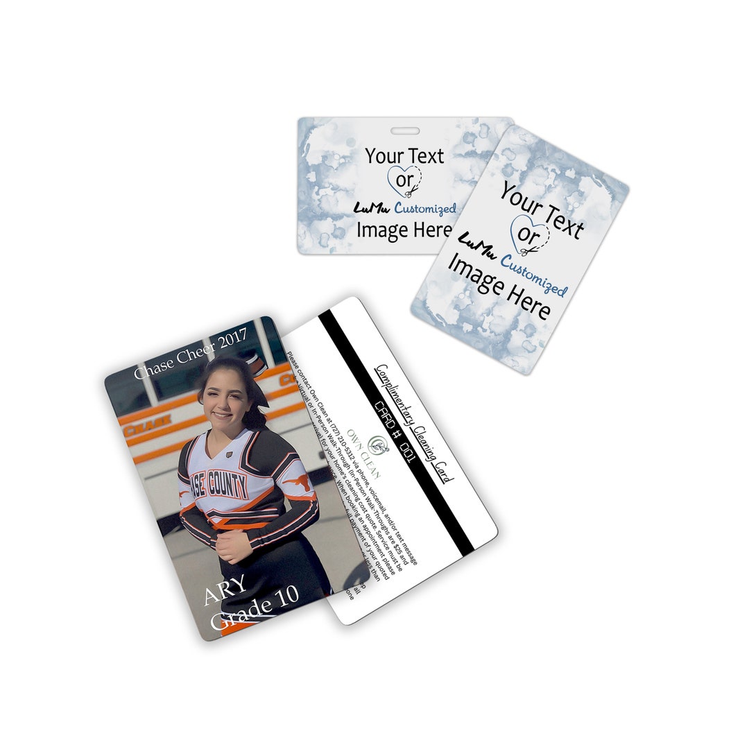 Custom Plastic ID Tags, Cards and Badges - Etsy