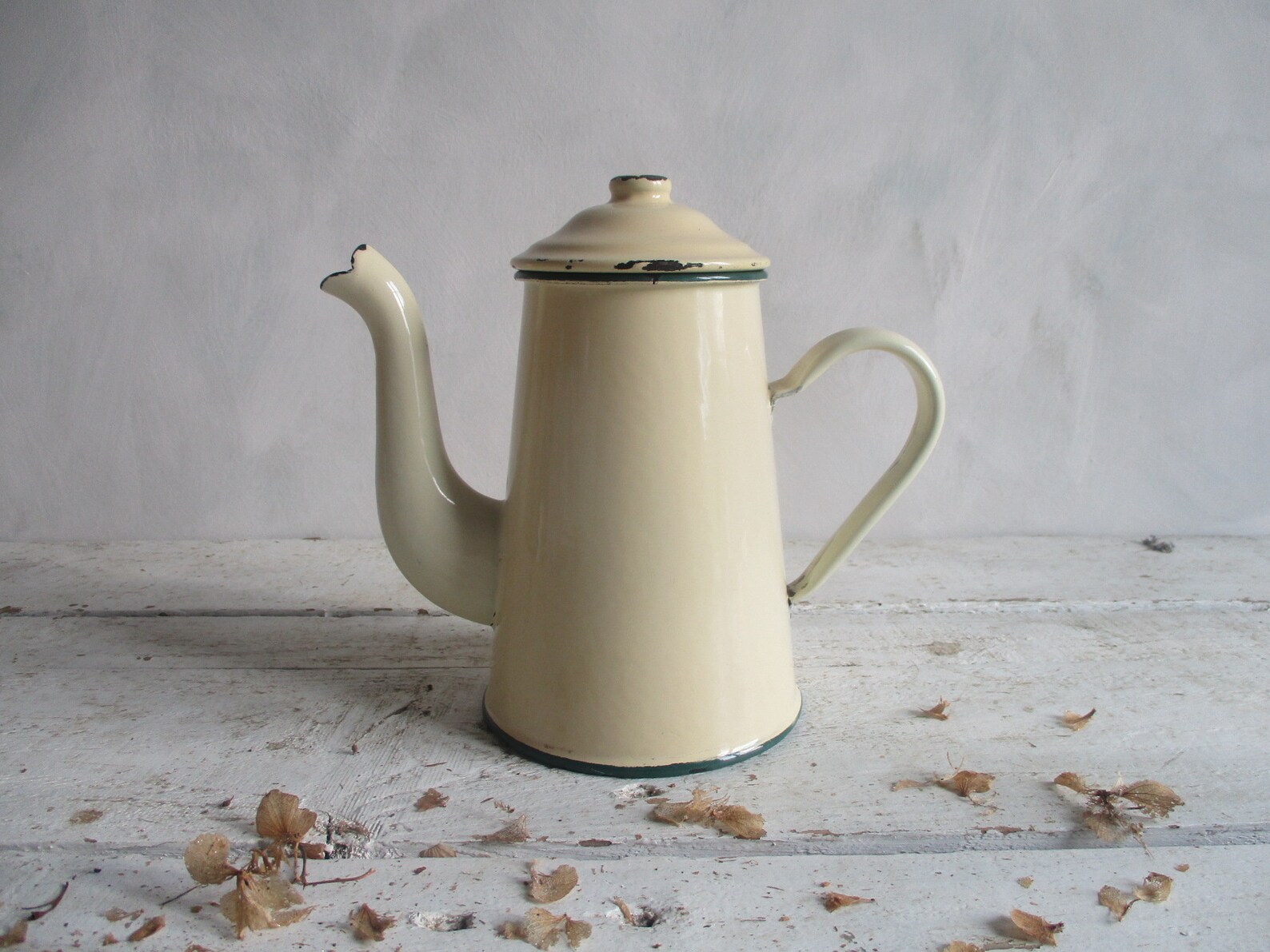 Enamel Coffee Pot. French Enamelware. Unique Gift for Him. | Etsy