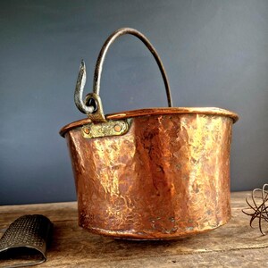 French Antique Copper Cauldron Copper Planter French Antique Copperware ...