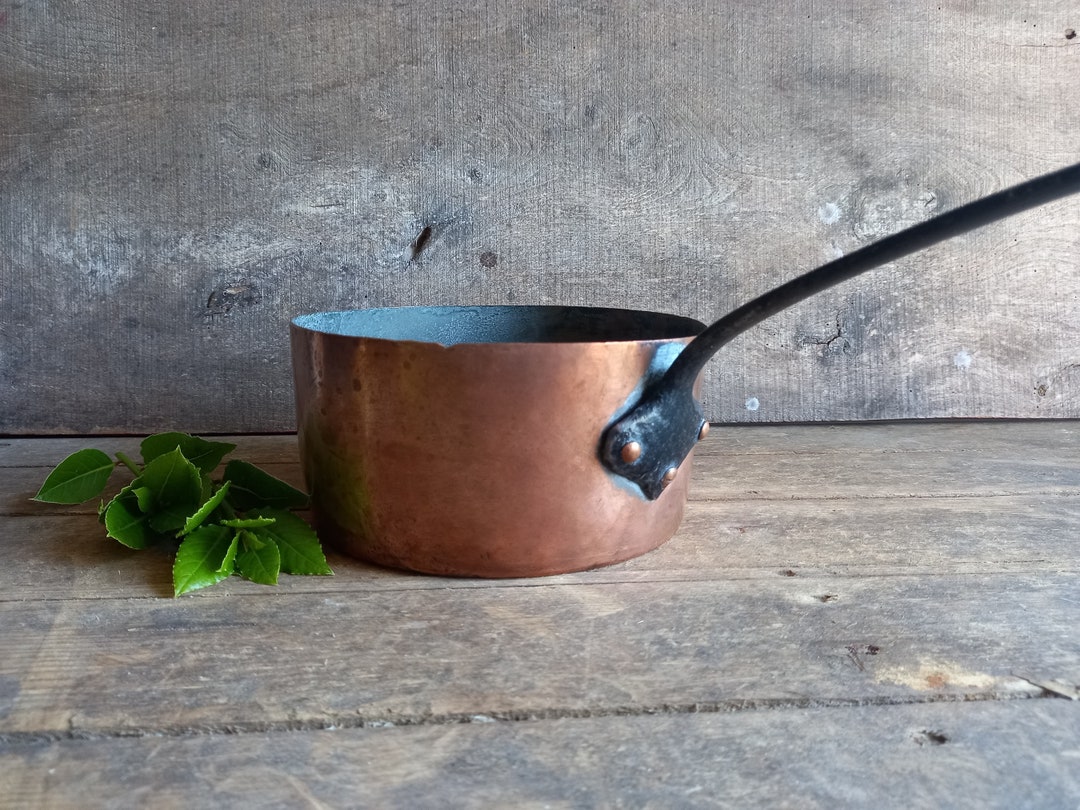 Antique Copper Pan. Copper Pots and Pans. 19thc Copper Pan. Copper ...