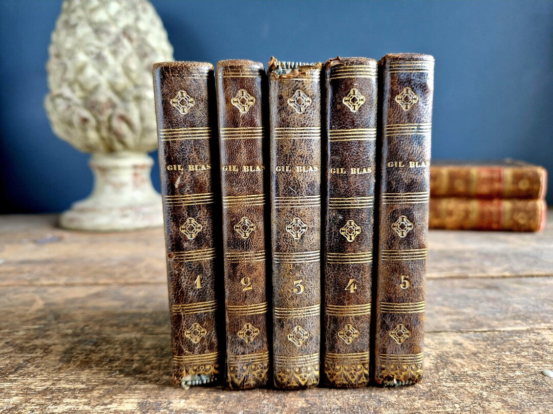 Antique Books. French Antique Books. Book Lover Gift. Book Decor ...