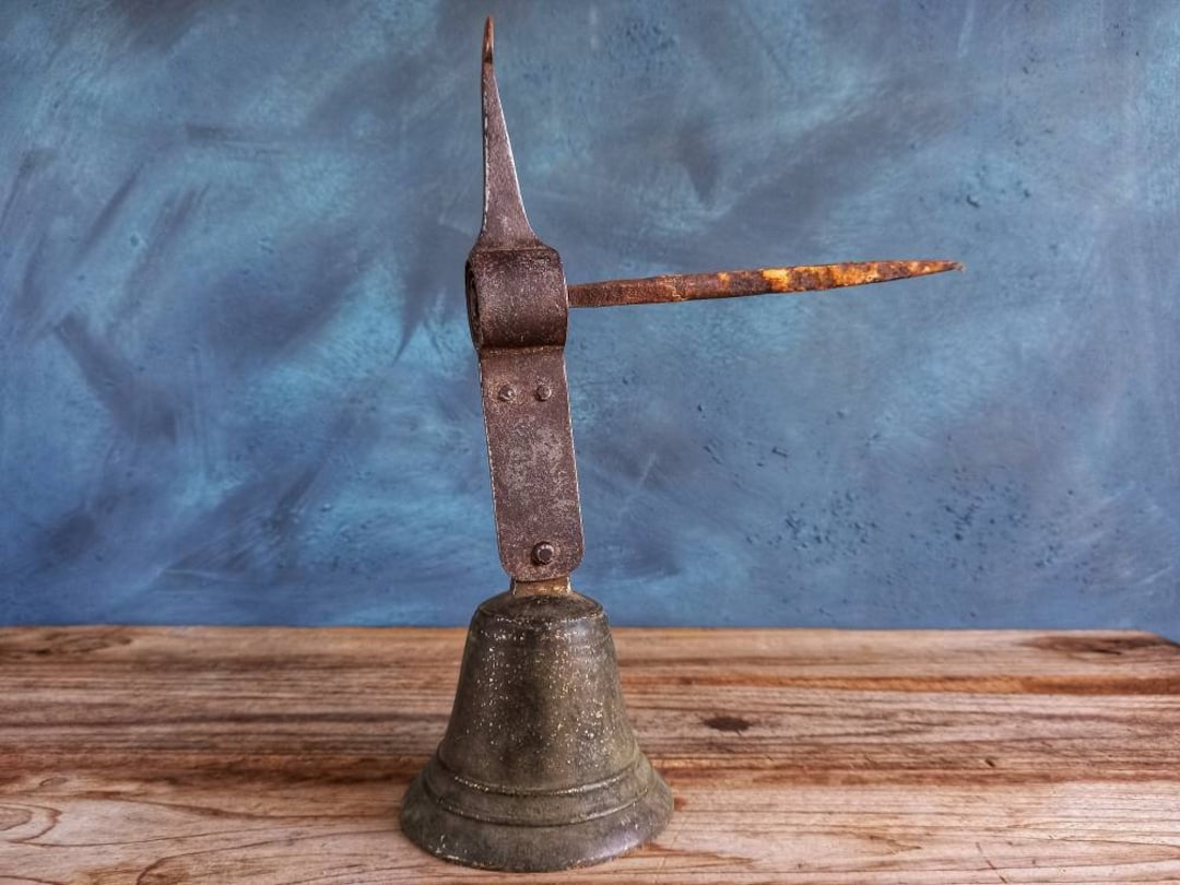 French Antique Shop Bell. Old Shop Bell. Butlers Bell. French Antique ...