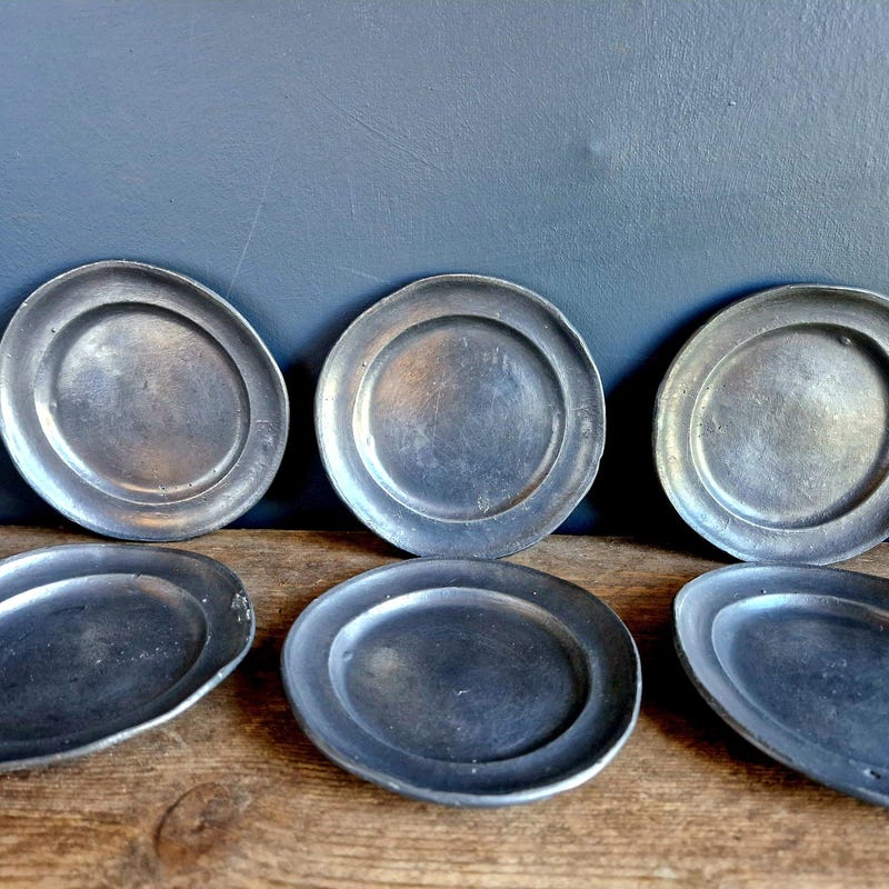 Pewter Plate - Etsy