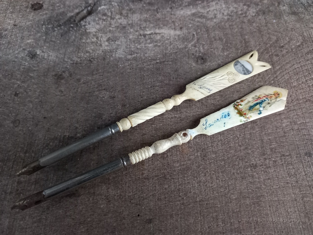 Antique Stanhope Dip Pen. Stanhope Pens. French Stanhope Pens. Old Dip ...