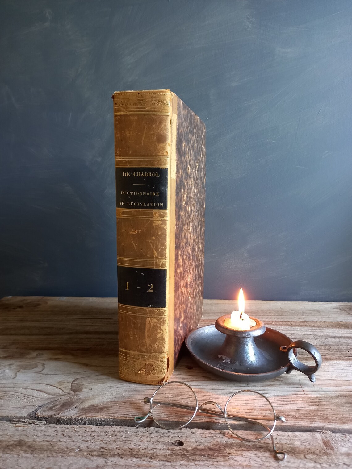 Antique French Book.chateau Library.collectible Books.french - Etsy
