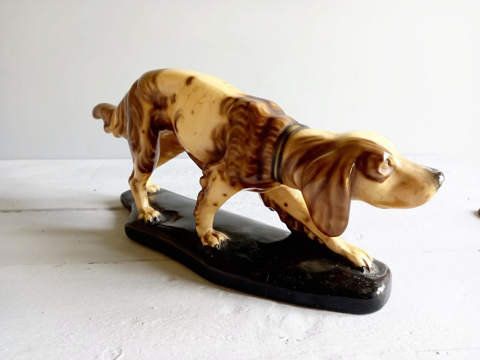 Dog Statue. Dog Sculpture. French Vintage Dog Sculpture. Dog - Etsy