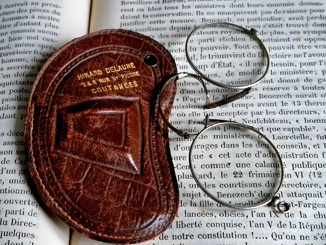Vintage Pince Nez. Vintage Spectacles. Pince Nez. Antique Spectacles ...