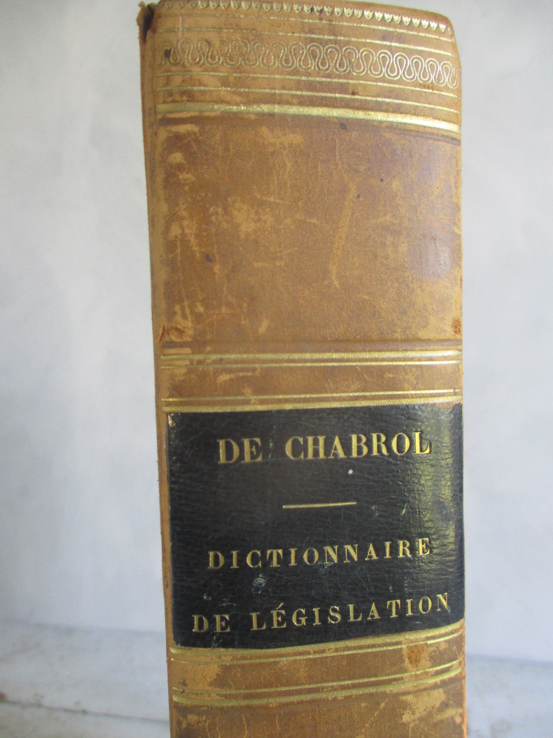 Antique French Book.chateau Library.collectible Books.french - Etsy