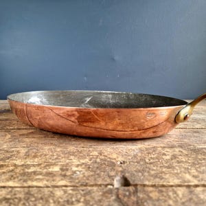 French Copper Fish Pan Copper Saute Pan Copper Pan Copper Pots and Pans ...