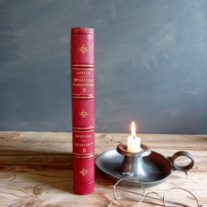 Antique French Book.chateau Library. Collectible Books. French Books ...