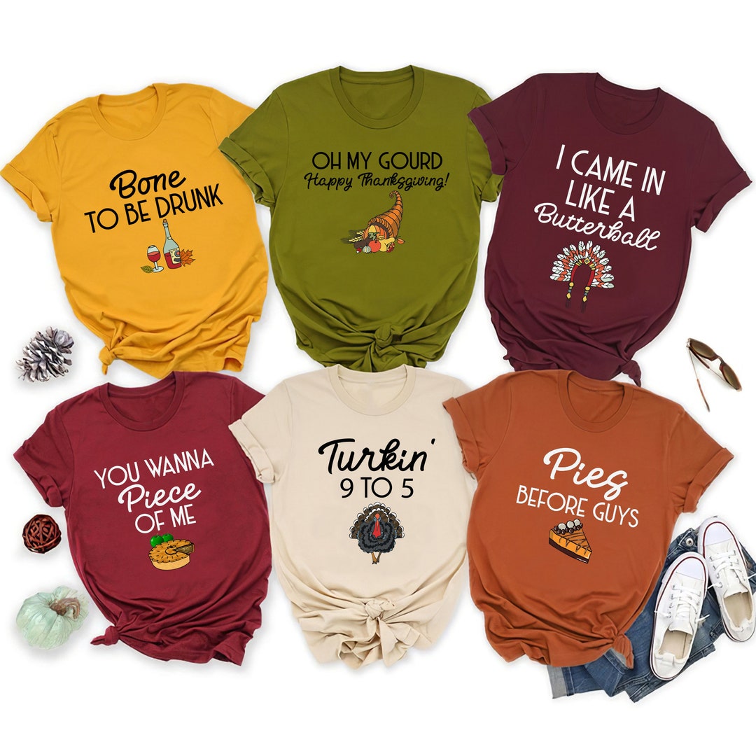 Family Thanksgiving Shirts, Funny Matching Family T Shirts, Fall Shirt ...