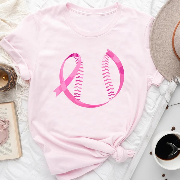 Breast Cancer Awareness Baseball Shirt - Etsy
