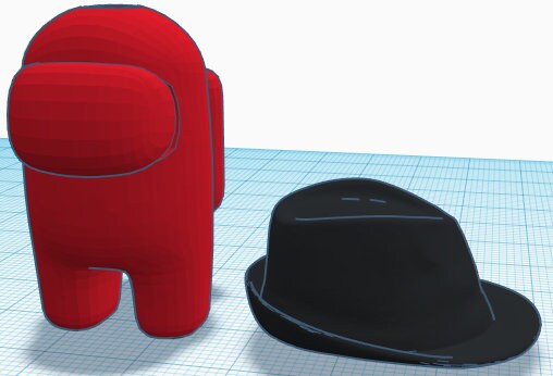 Among Us Crewmate With Hat - Etsy