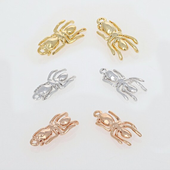Ant Charm for Jewelry Making Jewelry Findings Tiny Minimal - Etsy