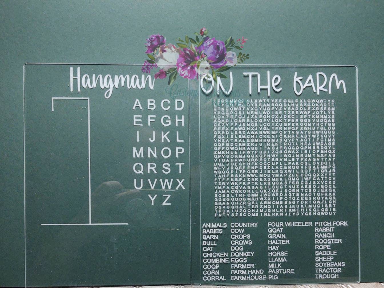 Acrylic Activity Pack SVG File - Etsy