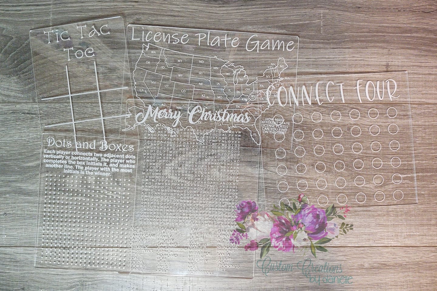 Acrylic Activity Pack SVG File - Etsy