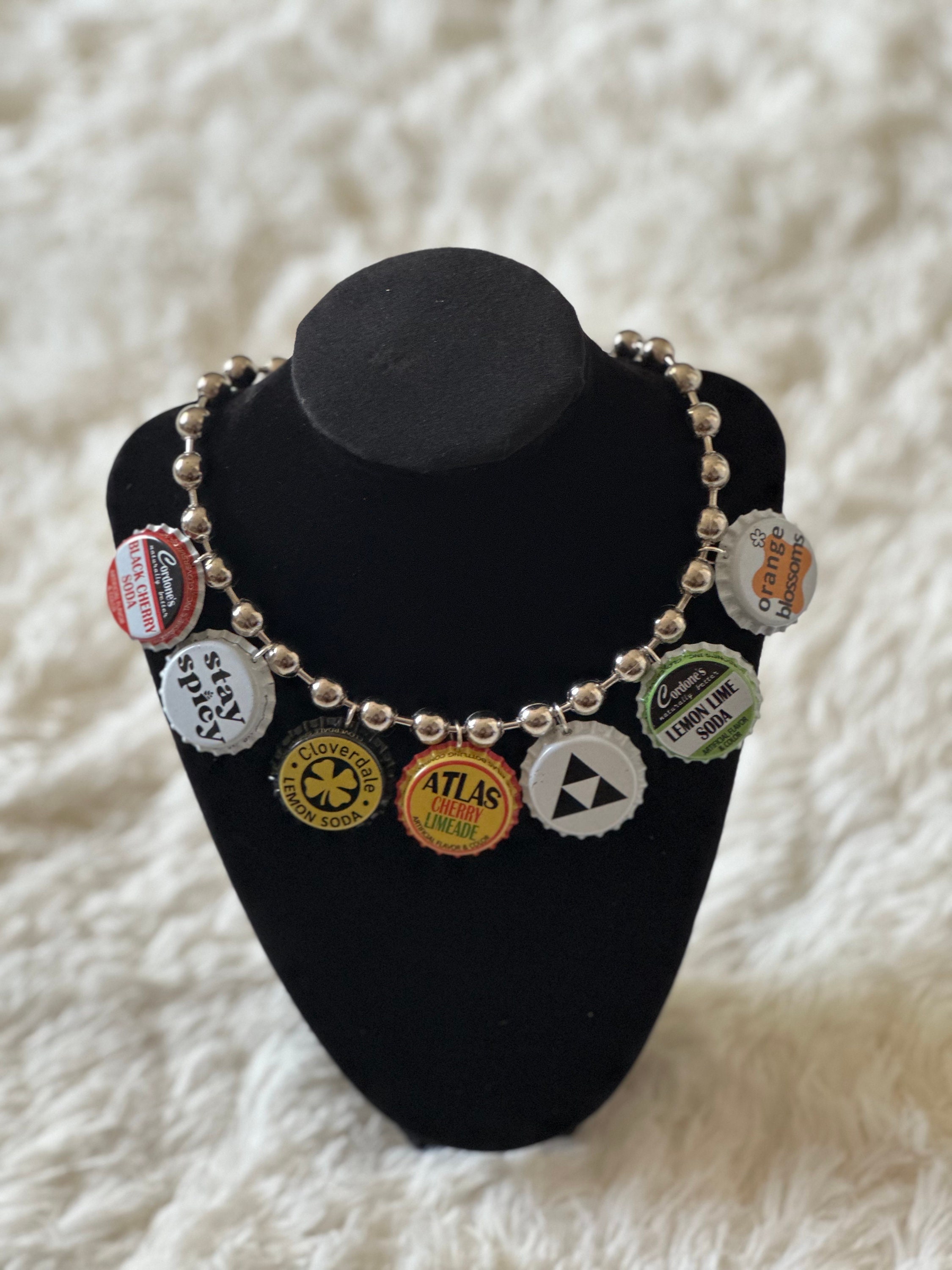 Bottle Cap Necklace - Etsy