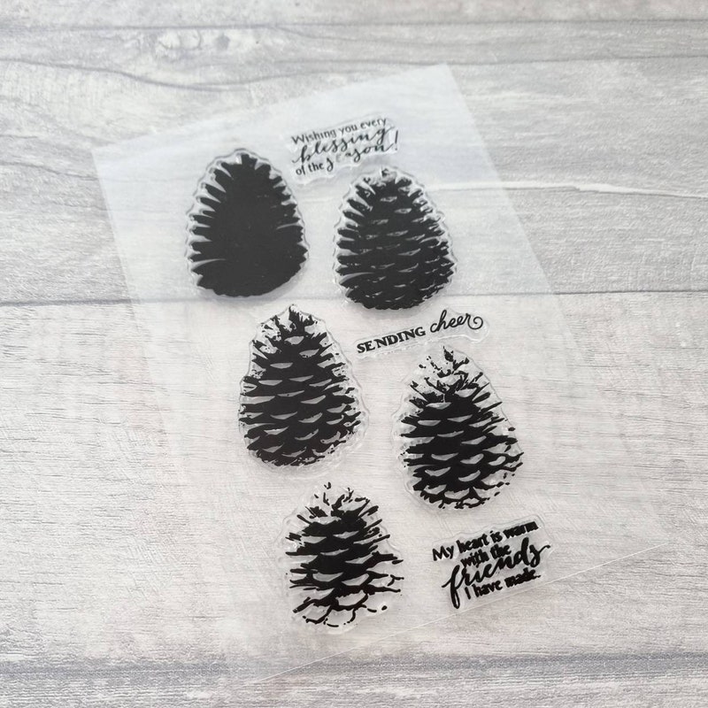 Pine Cone Stamp - Etsy UK