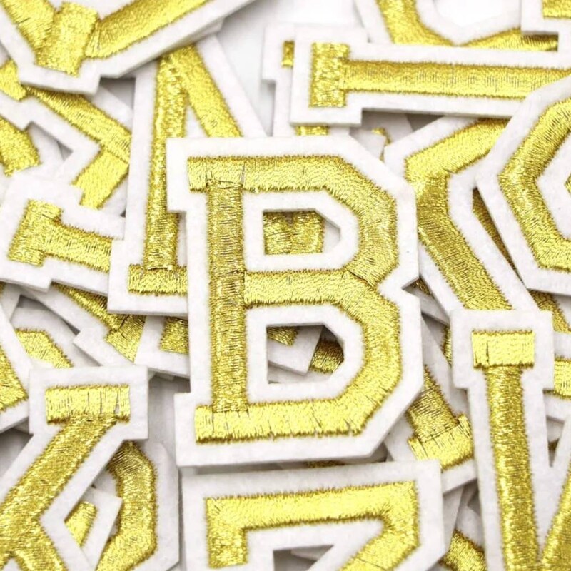 Iron on Letters - Etsy