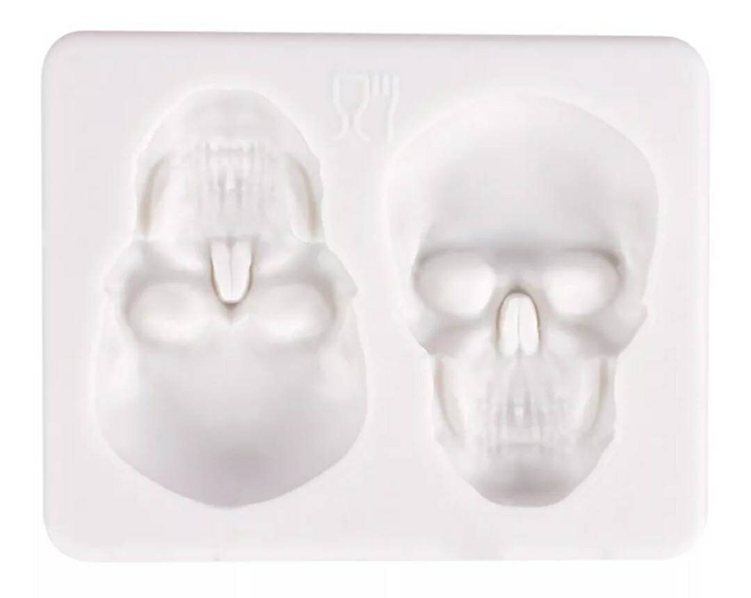 Skull Silicone Mould Resin Skeleton Head Mold | Etsy