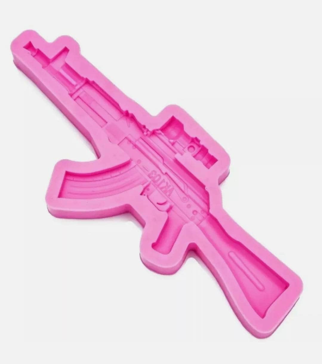 Rifle Gun Silicone Mould-assault Rifle Silicon Mold-shiny | Etsy