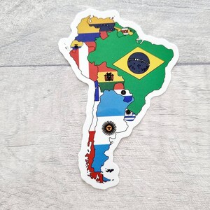 World Countries Stickers, 50 Travel/national Flag Large Vinyl ...