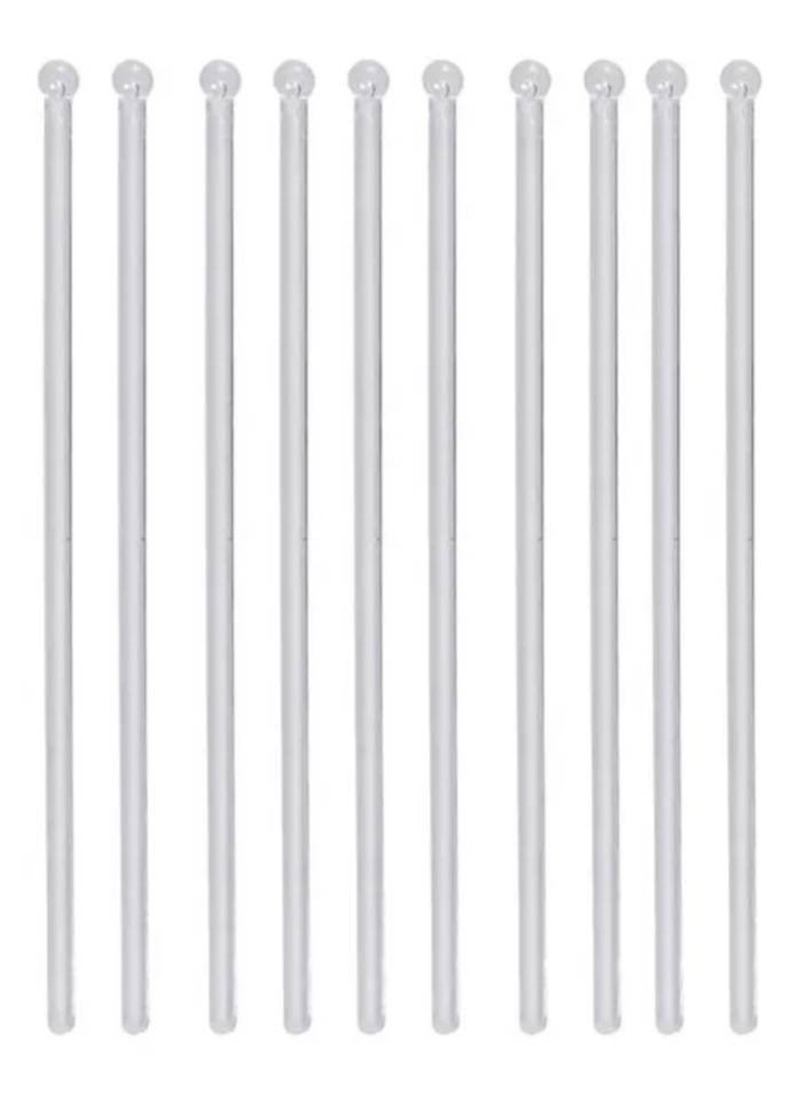 30 Resin Stirrers Cake Topper Flat Sticks Clear Transparent | Etsy