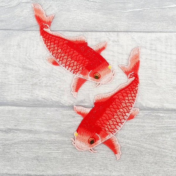 Large Fish Patch - Etsy