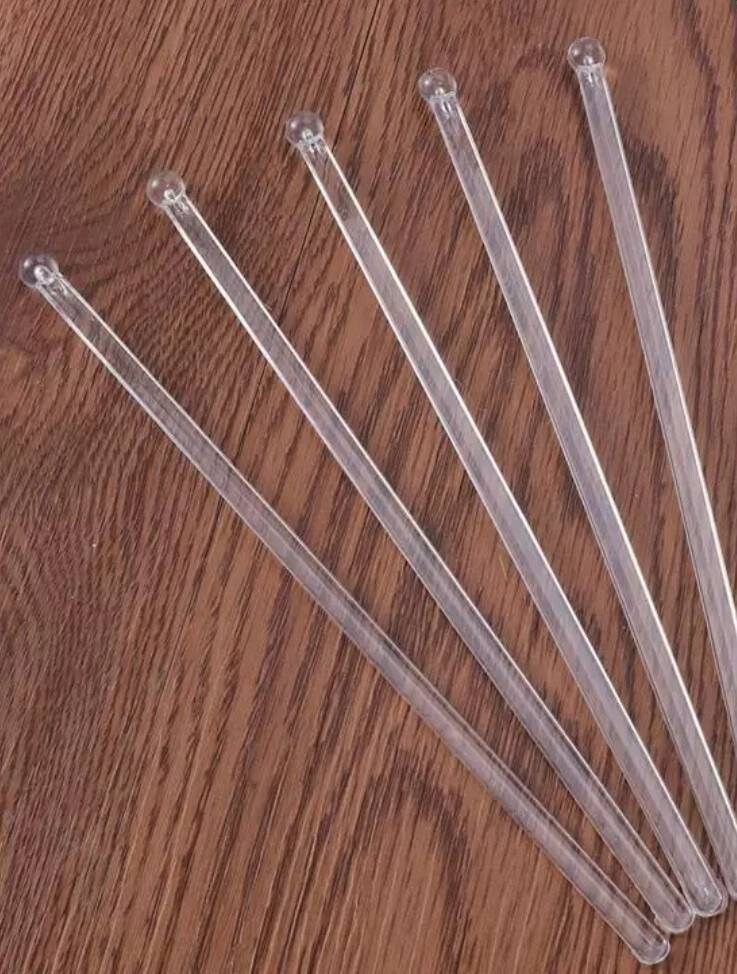 30 Resin Stirrers Cake Topper Flat Sticks Clear Transparent - Etsy UK