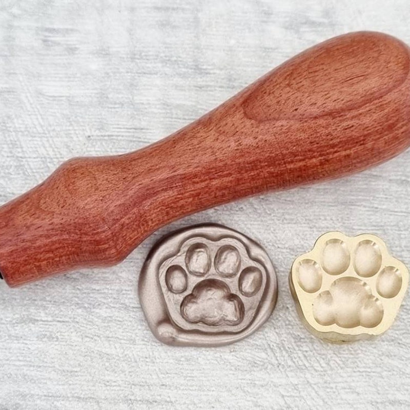 Paw Print Stamps - Etsy