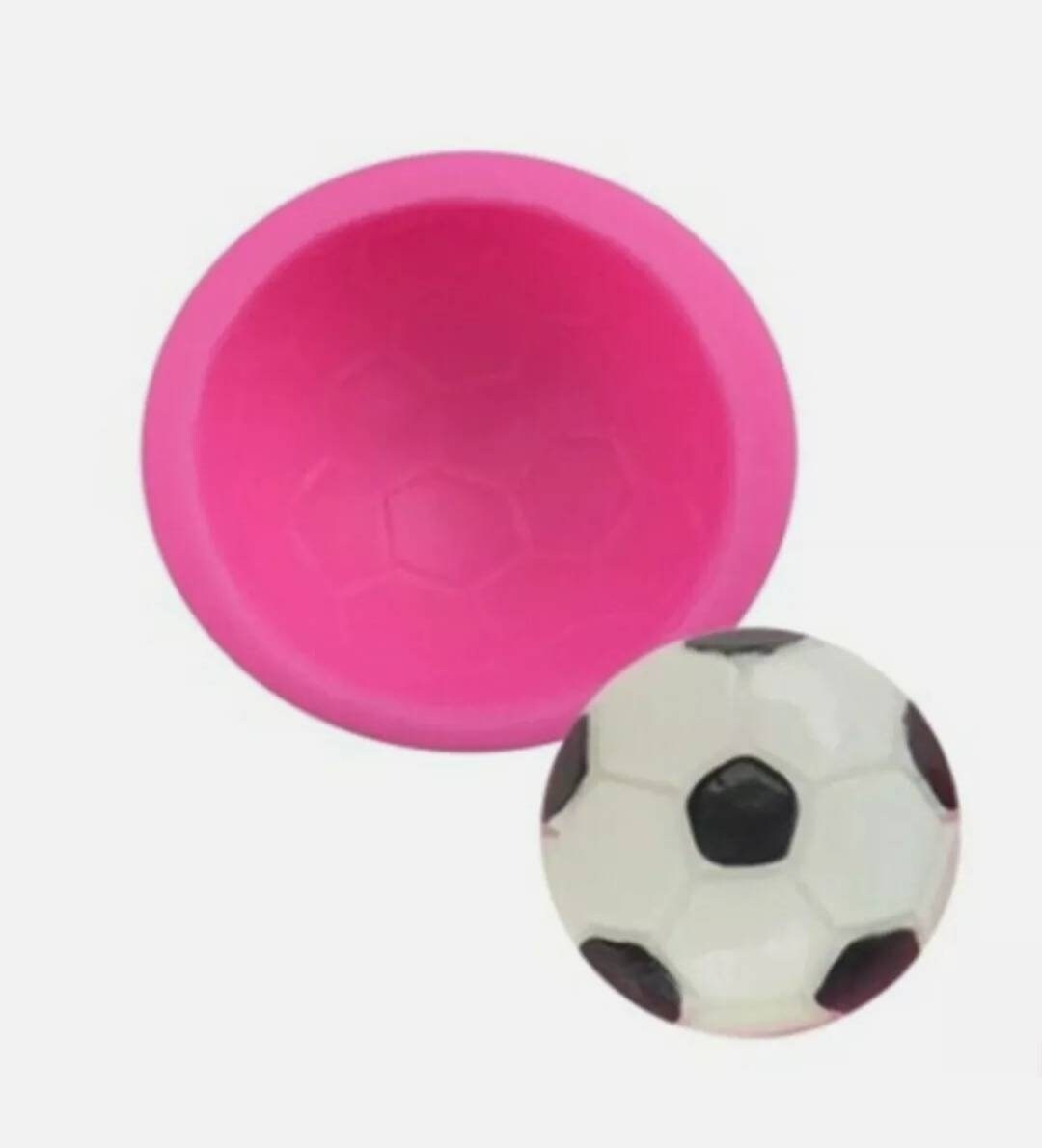 Football Silicone Mould-3d Soccer Ball Mold-resin/wax/soap/ice - Etsy ...