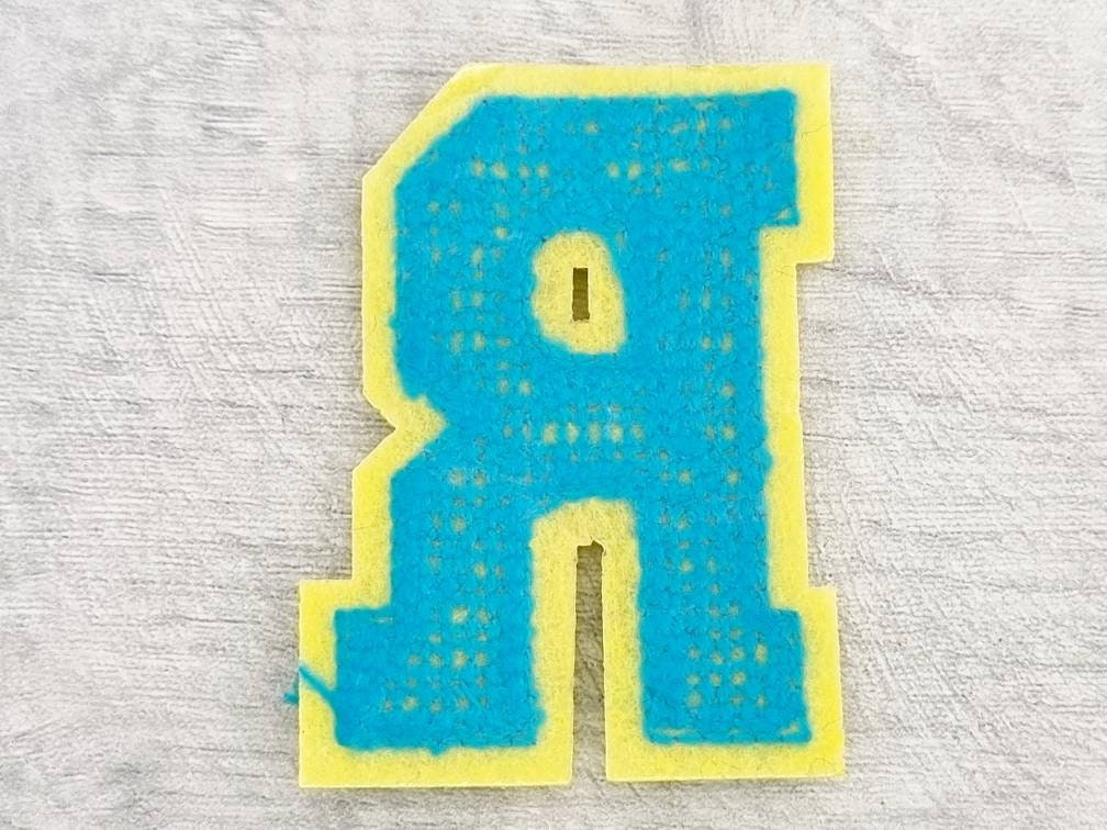 Letter Patches Alphabet Iron/sew on Patch Embroidered - Etsy UK