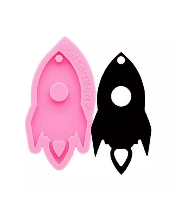 Rocket Silicone Mould-spaceship Resin - Etsy UK