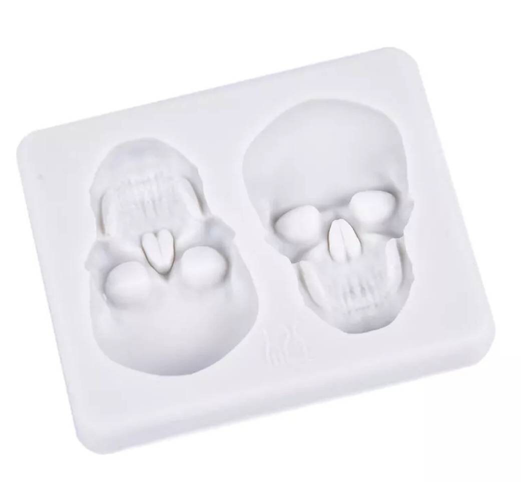 Skull Silicone Mould Resin Skeleton Head Mold - Etsy UK