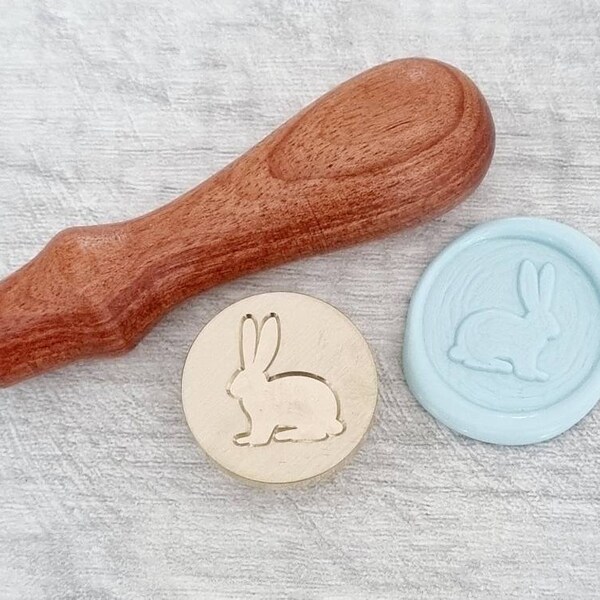 Easter Bunny Stamp - Etsy
